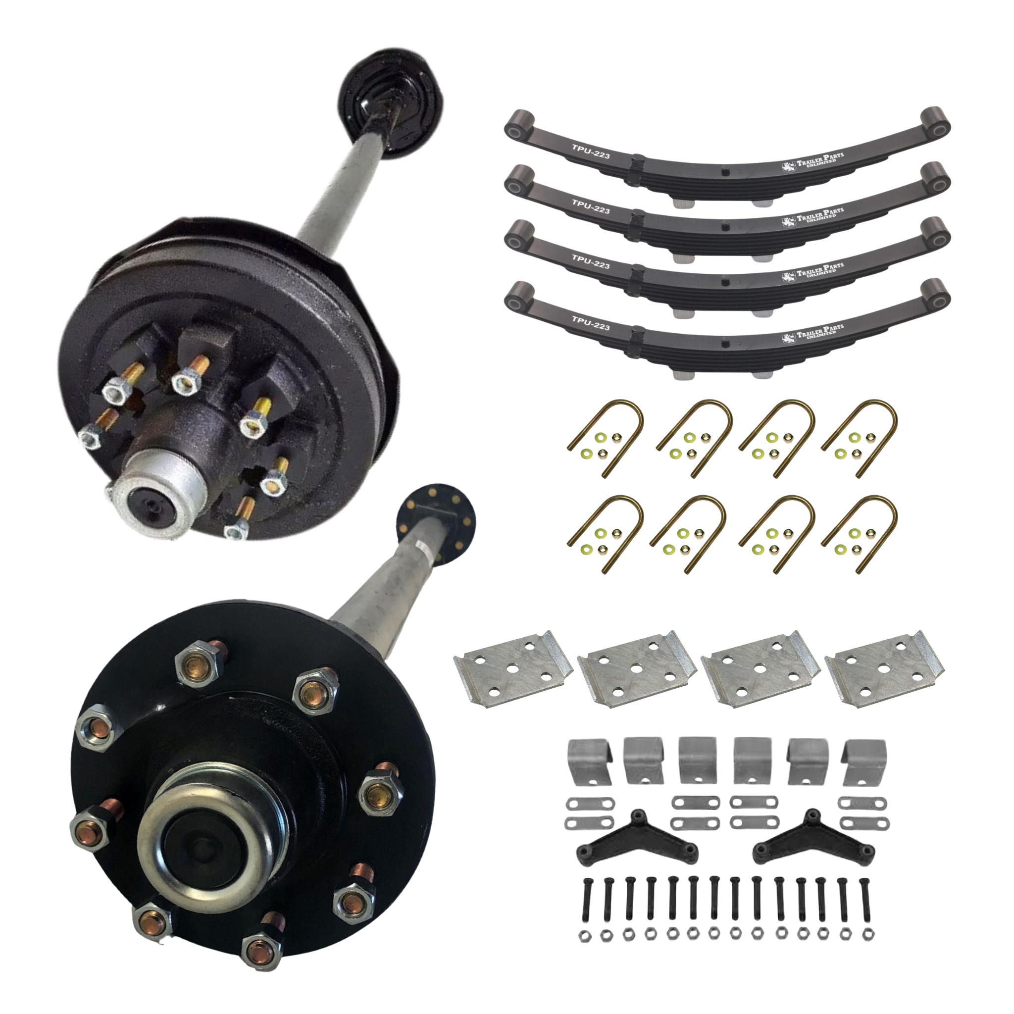 Trailer Shackle Kit Trailer Axle Shackle Kit, Tandem Kit For Double Eye ...